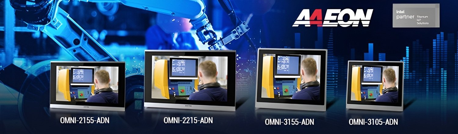 Aaeon Launches OMNI-ADN HMI Panel PC Series for Industrial Automation - News