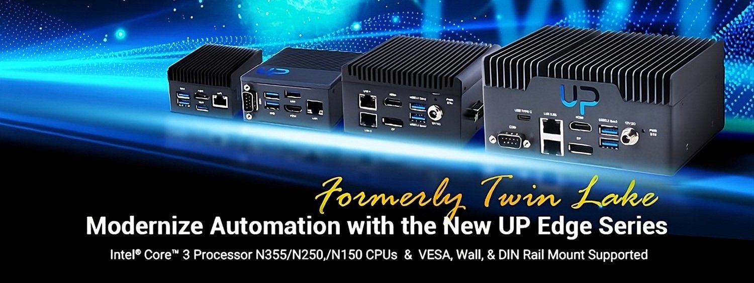 AAEON Announces Four UP Edge PCs to Address Evolving Automation Needs