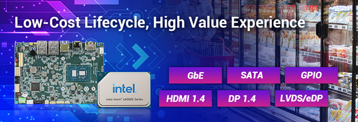 SubCompact Board with Intel Atom® x6000E Series, and Intel® Pentium® and Celeron® N and J Series ...