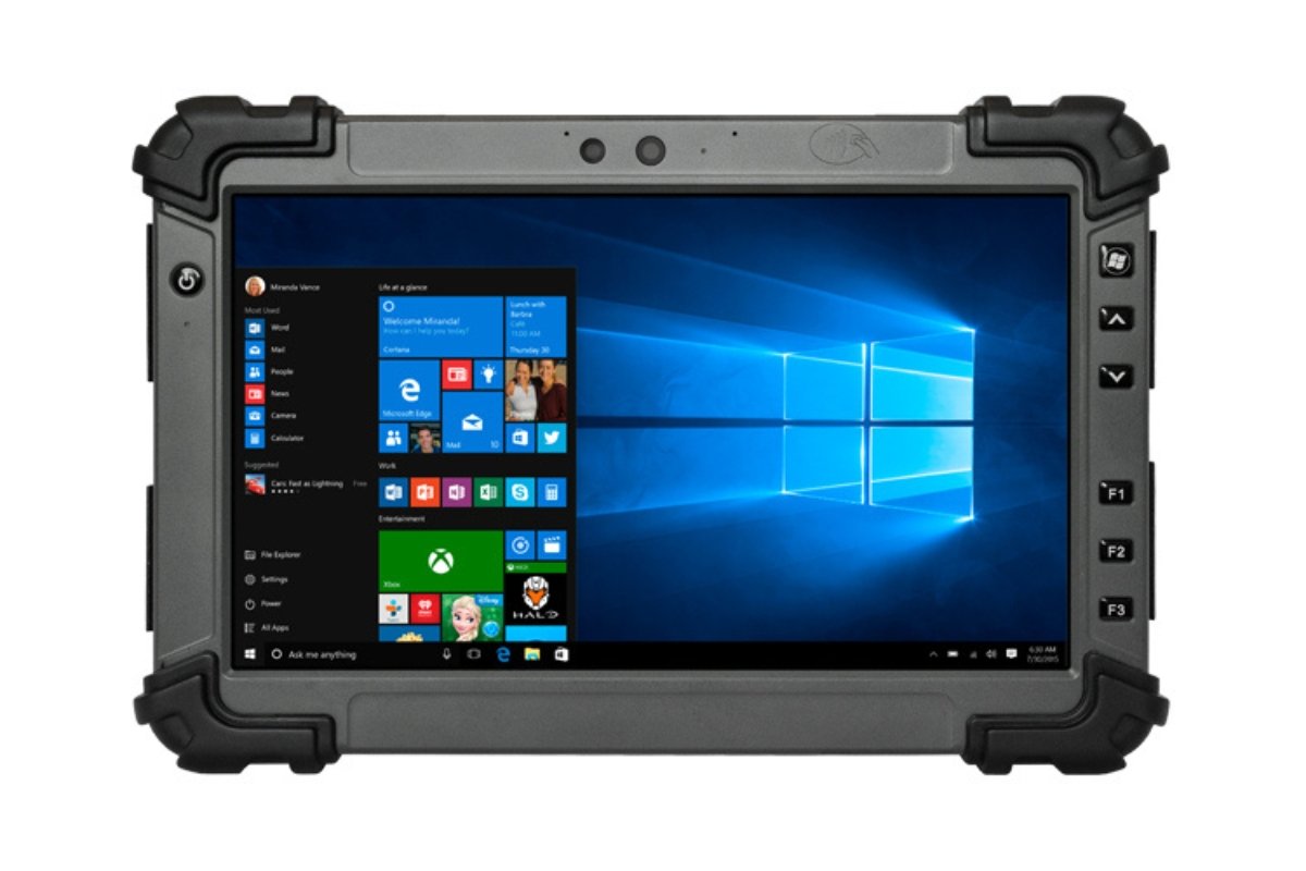 RTC-1200 | 11.6 inch Ruggedized Tablet Features Intel Kaby Lake Processor | Waterproof | IP65 ...