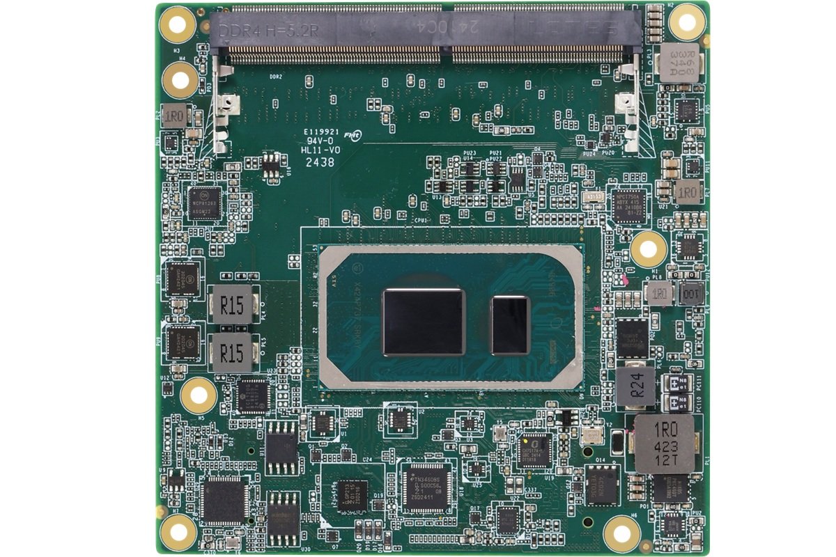 COM Express Type 6 Compact Size with 11th Gen Intel® Core™/Celeron® Processors